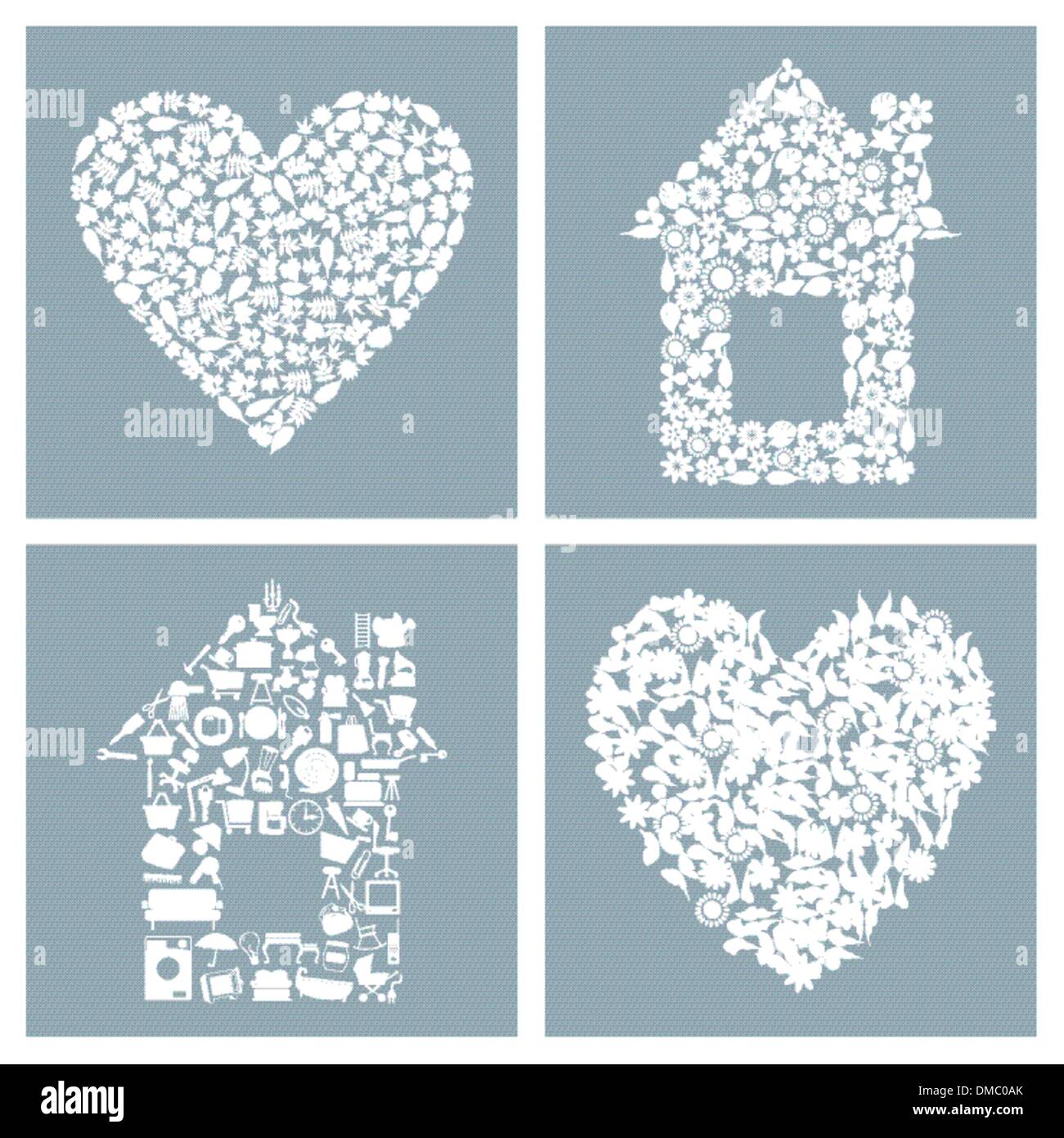 Heart building Cut Out Stock Images & Pictures - Alamy