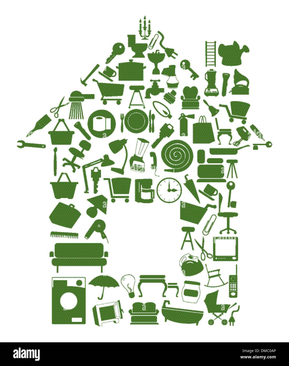 Sofa icon from interior Stock Vector Images - Alamy