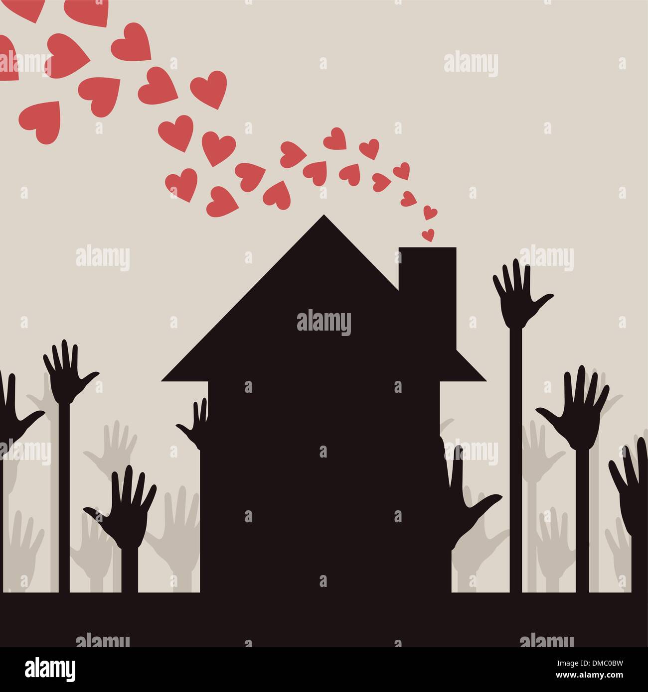 Love interior design Stock Vector Images - Alamy