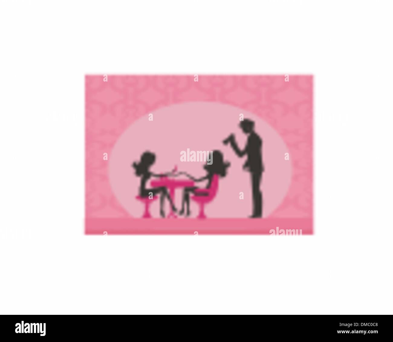 Beautiful women sitting in chair Stock Vector Images - Alamy