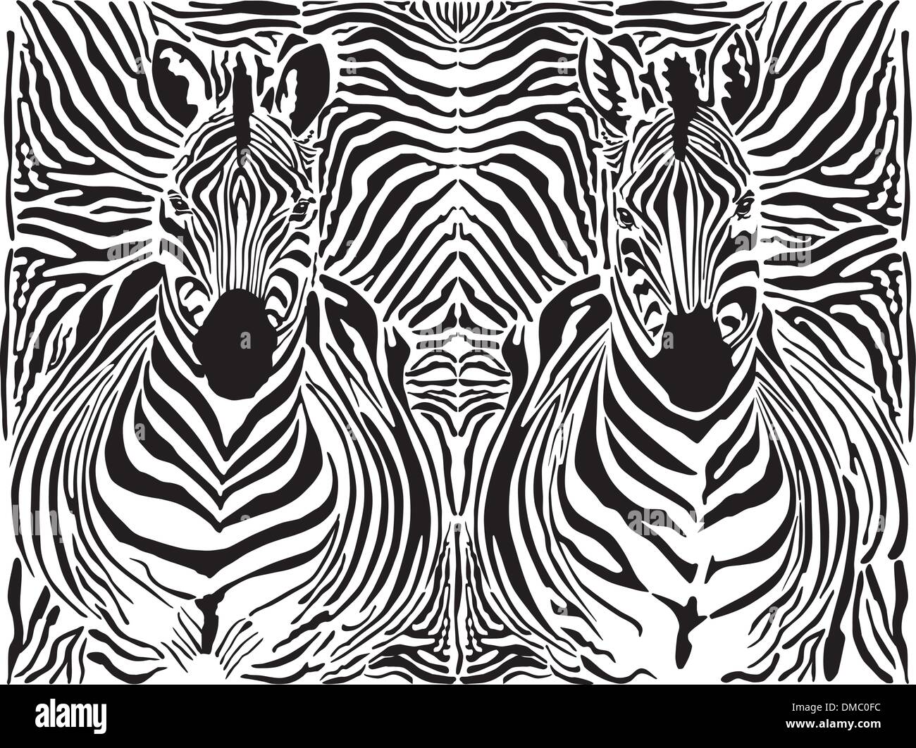 Zebra pattern background Stock Vector Image & Art - Alamy