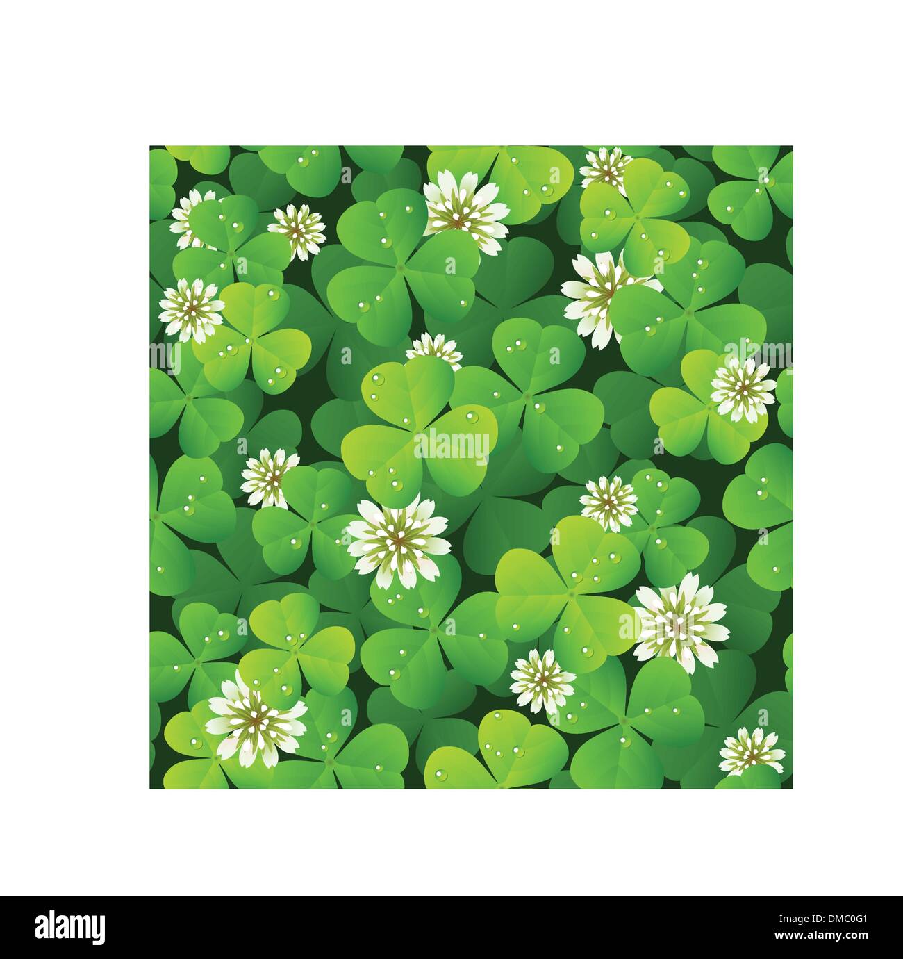Seamless Clover background Stock Vector Image & Art - Alamy