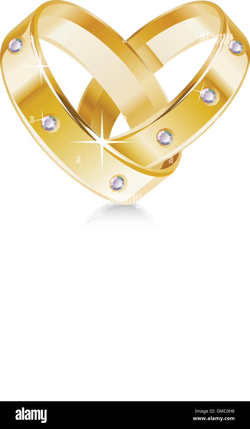 Two shaped rings Stock Vector Images - Alamy