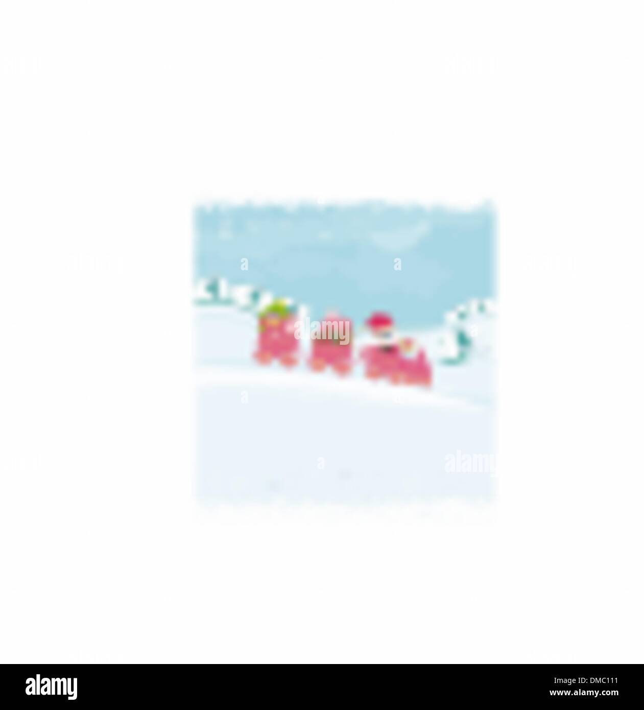 Train greeting Cut Out Stock Images & Pictures - Alamy