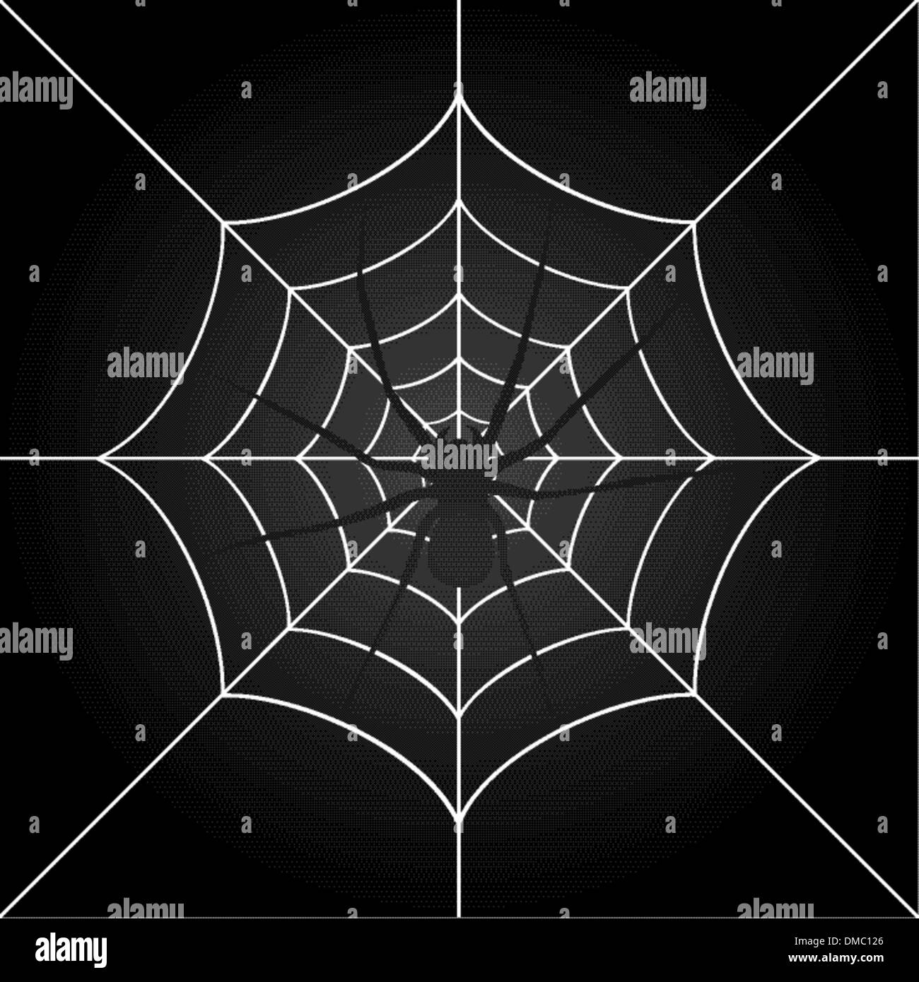 Spider hunting Stock Vector Images - Alamy