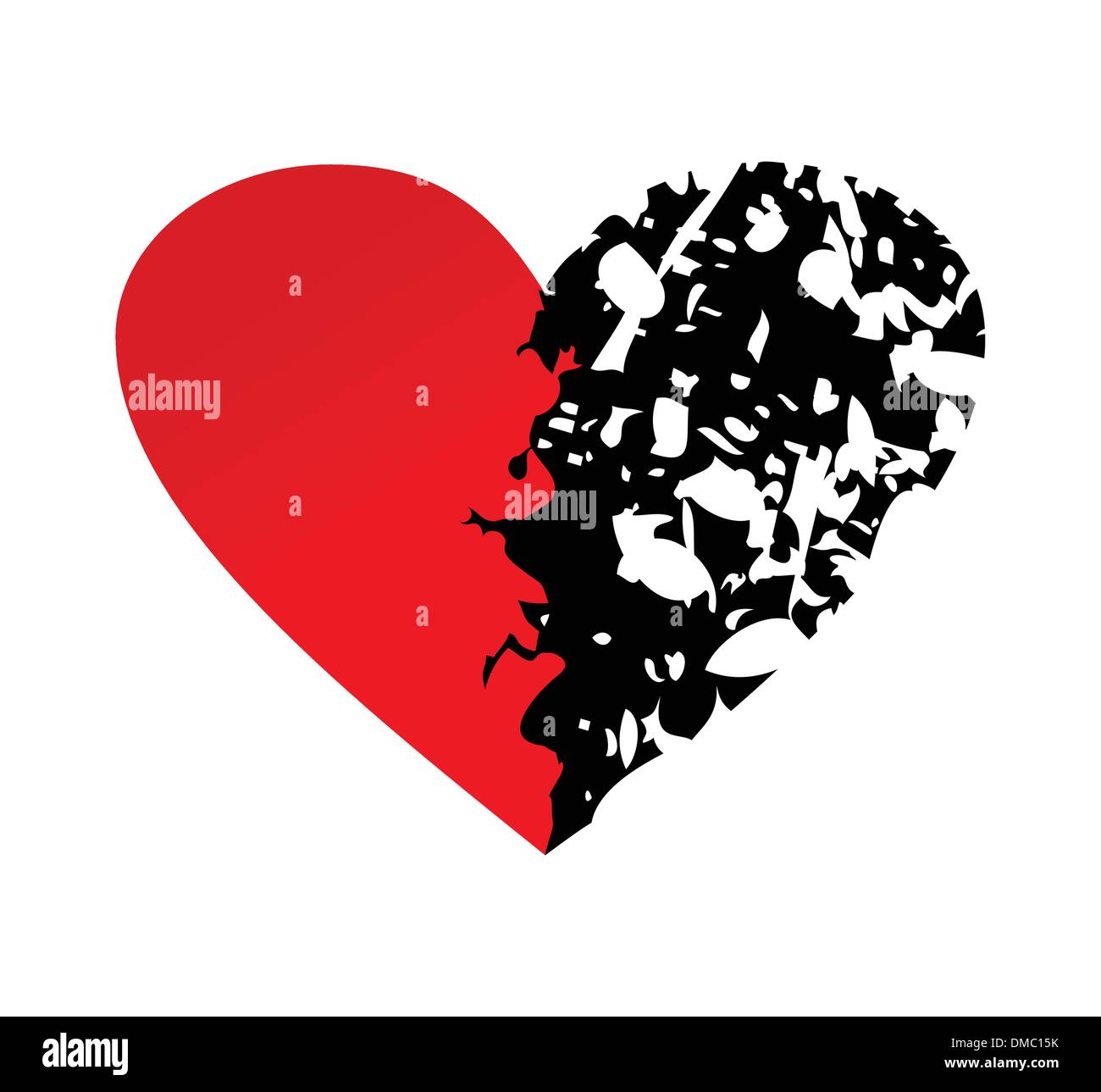 Broken outline Cut Out Stock Images & Pictures - Alamy