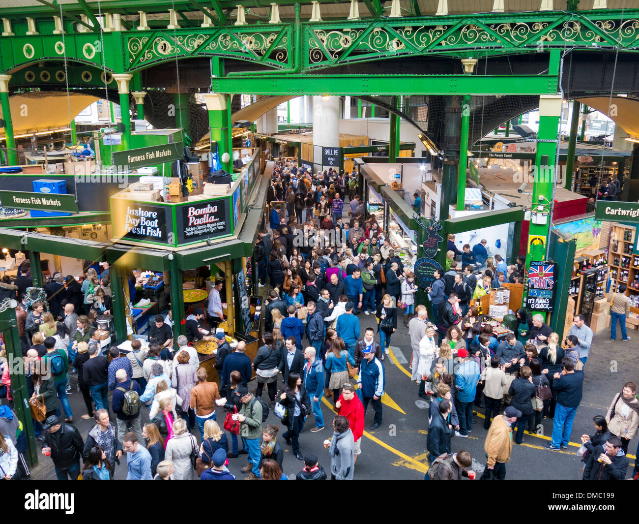 Borough Market, London, England, UK Stock Photo - Alamy