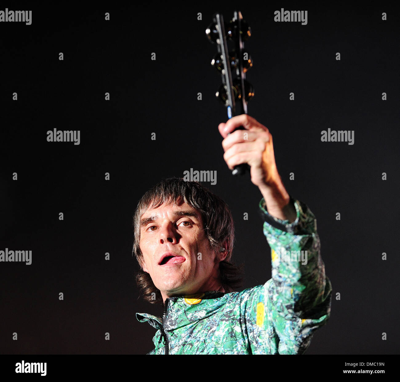 Ian Brown of Stone Roses V Festival 2012 held at Hylands Park ...