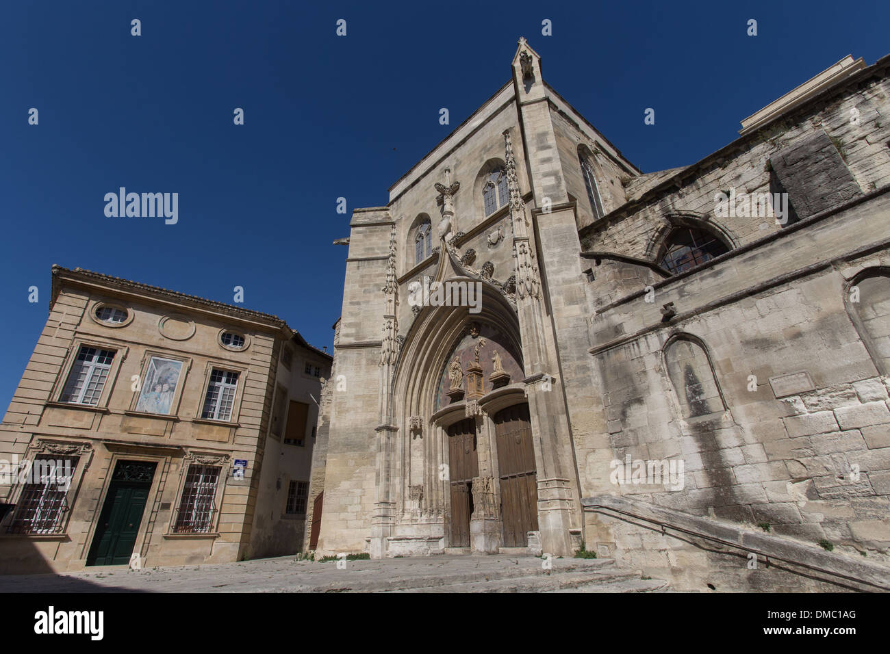SAINT AGRICOL COLLEGIATE CHURCH, A CHURCH BUILT IN THE 7TH CENTURY AND ...