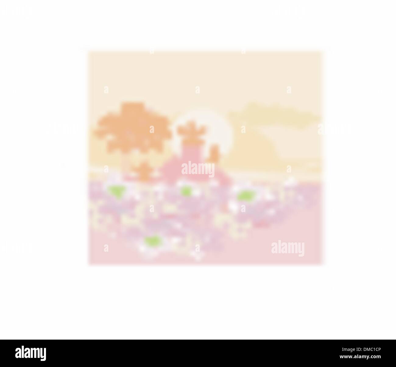 old paper with Asian Landscape Stock Vector Image & Art - Alamy