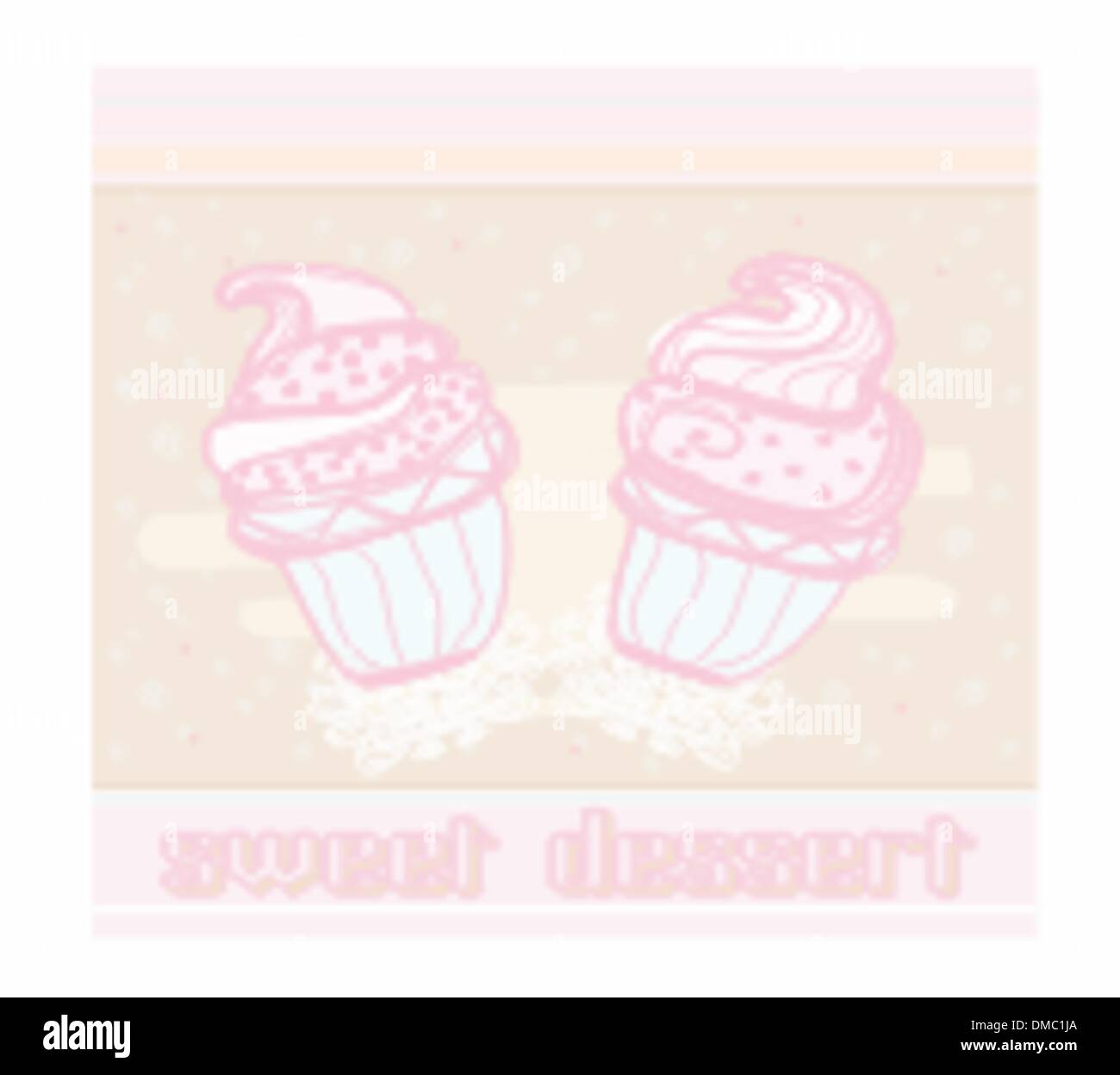 Cupcake design hi-res stock photography and images - Alamy
