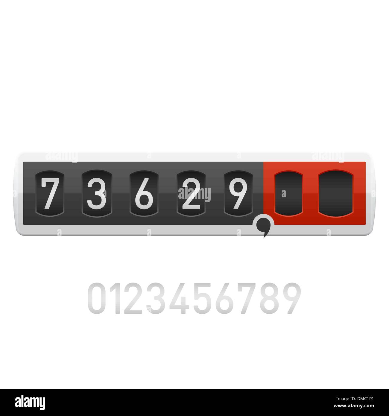 Technology service counter Stock Vector Images - Alamy