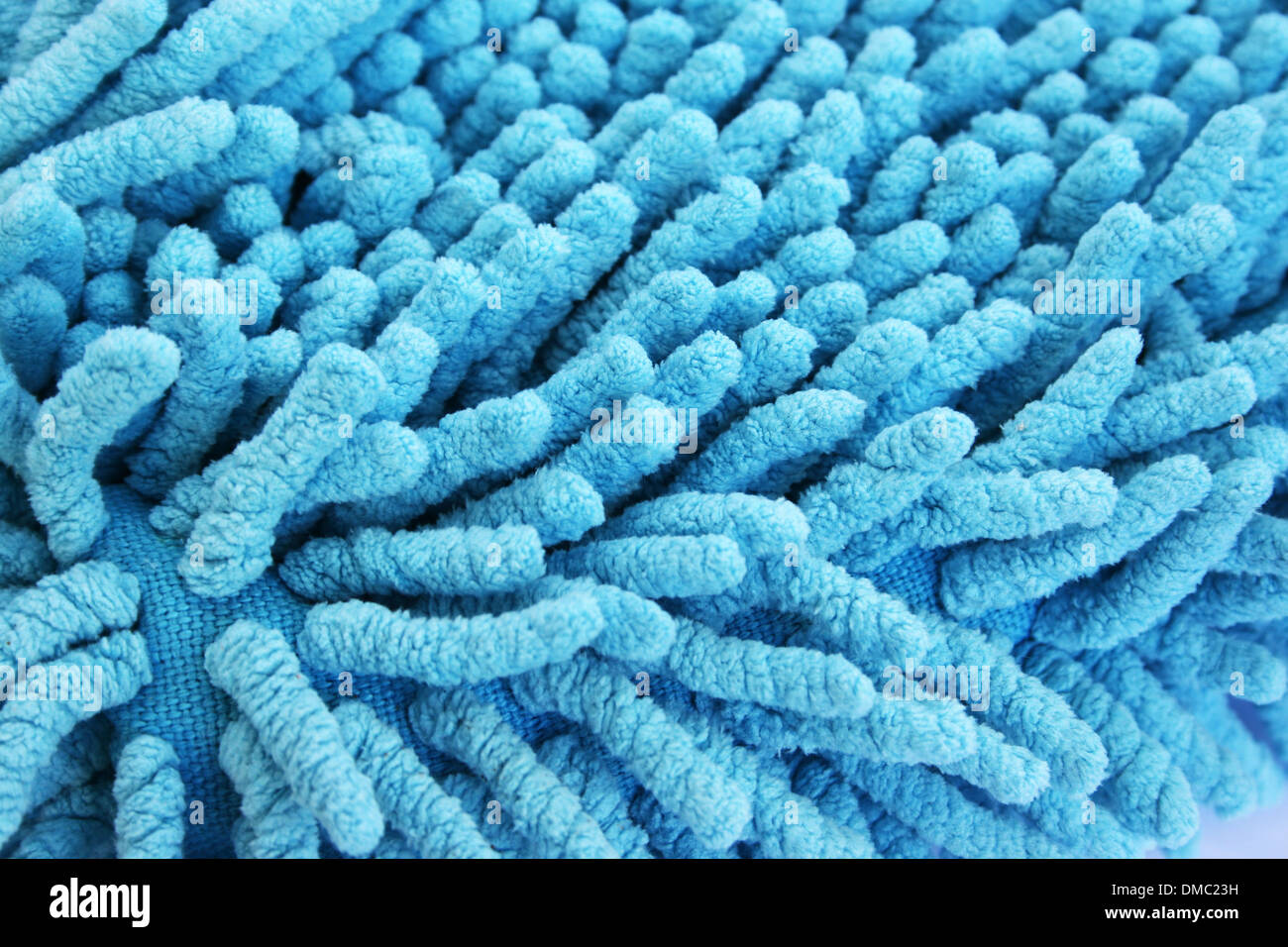 Blue duster as a background Stock Photo - Alamy