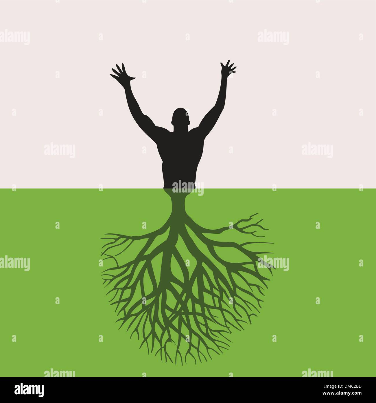 Tree the person Stock Vector Image & Art - Alamy