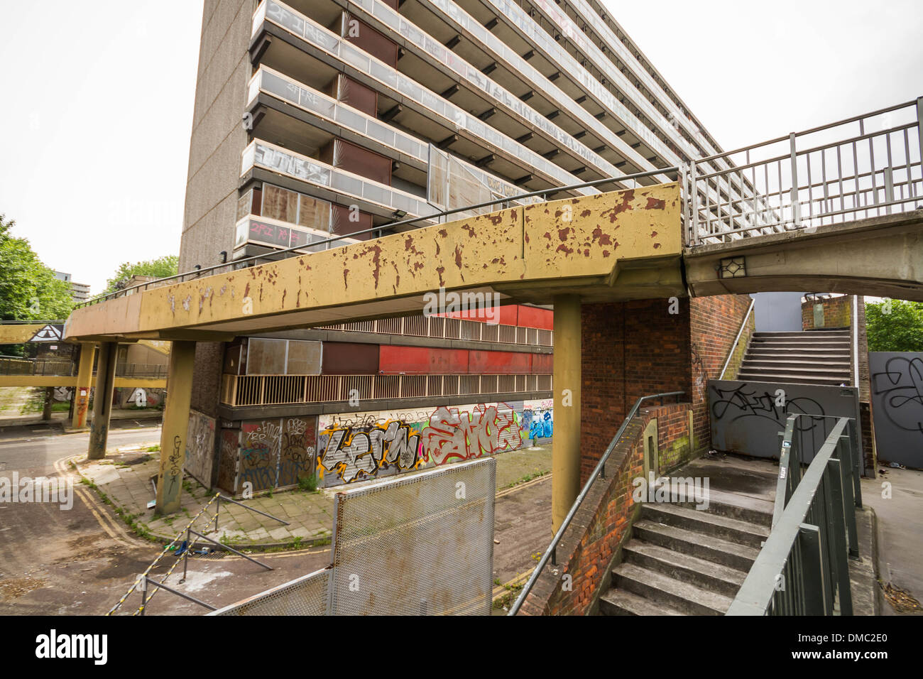 Heygate Estate remains derelict in south London, UK Stock Photo - Alamy