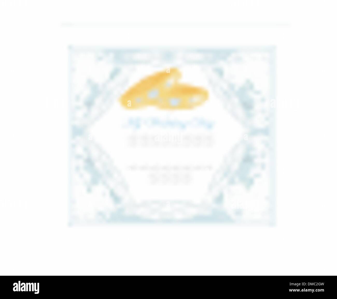 Blank picture frame with flowers and ribbon Stock Vector Images - Alamy