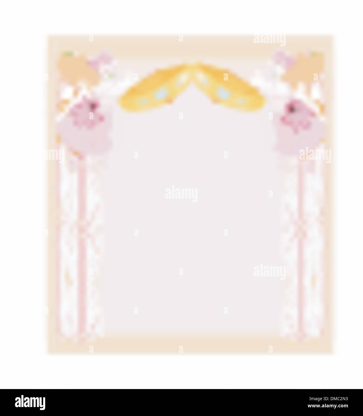 Gift card invitation golden Stock Vector Images - Alamy