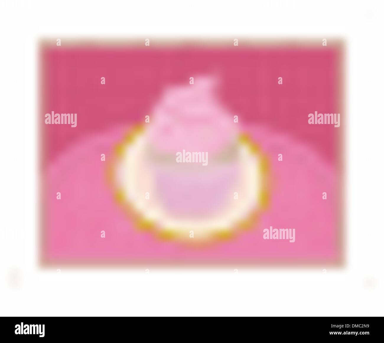 Wedding invitation card cupcake Cut Out Stock Images & Pictures - Alamy