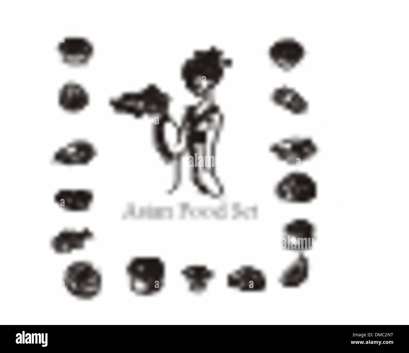 Hand drawn ginger doodle Stock Vector Images - Alamy