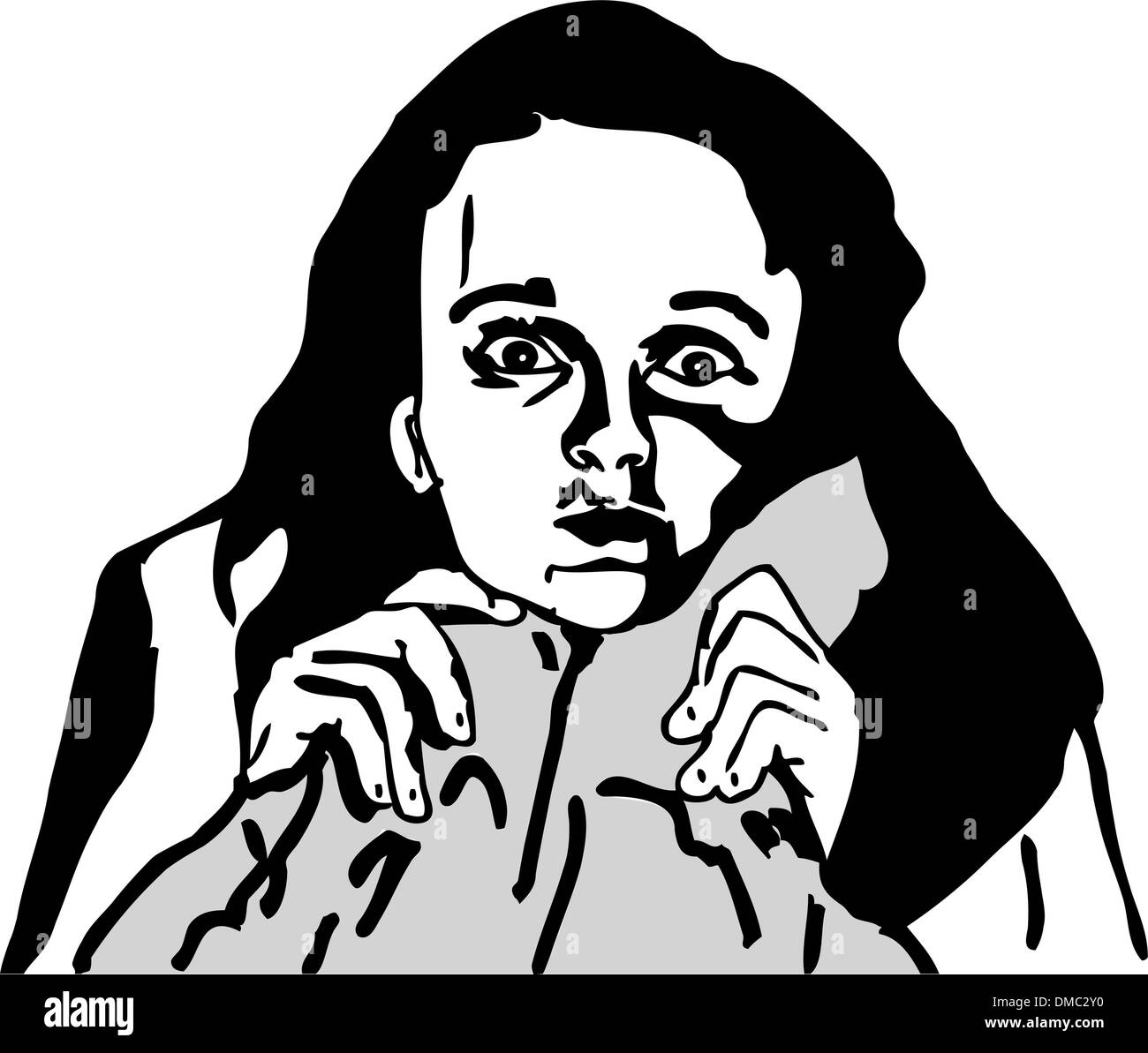 Disturbing portrait Stock Vector Images - Alamy Disturbing portrait Stock Vector Images - Alamy