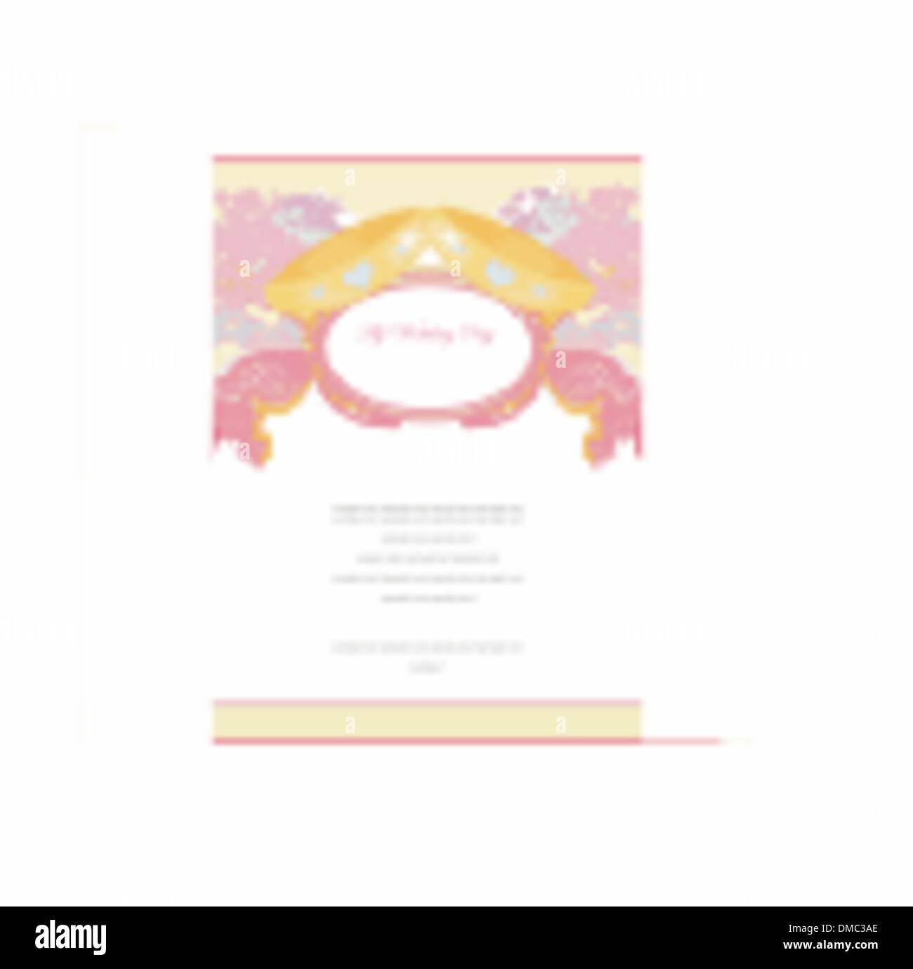 wedding Invitation card with rings Stock Vector Image & Art - Alamy