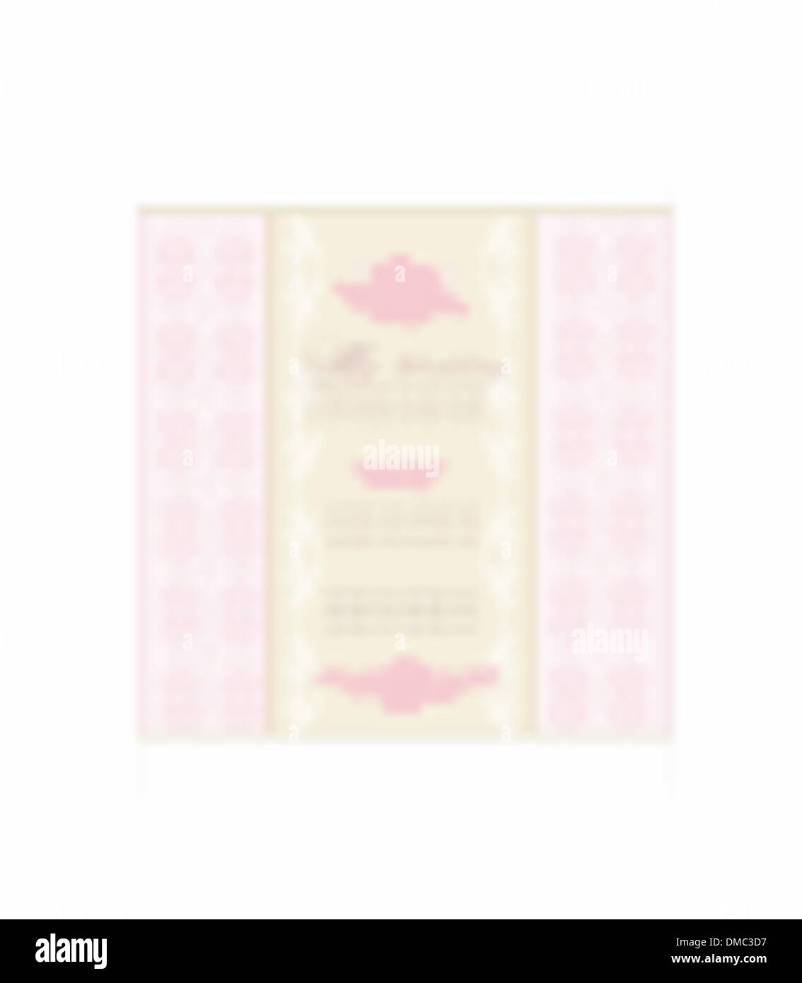 Wedding invitation card style Cut Out Stock Images & Pictures - Alamy