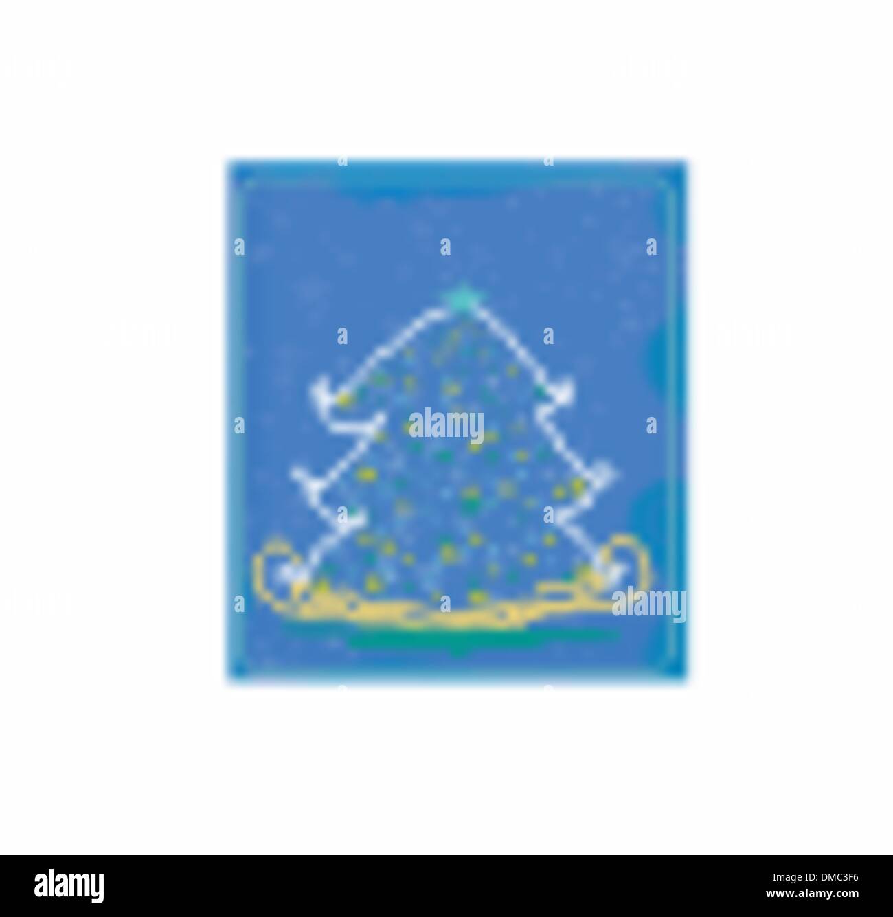 abstract christmas tree Stock Vector Image & Art - Alamy