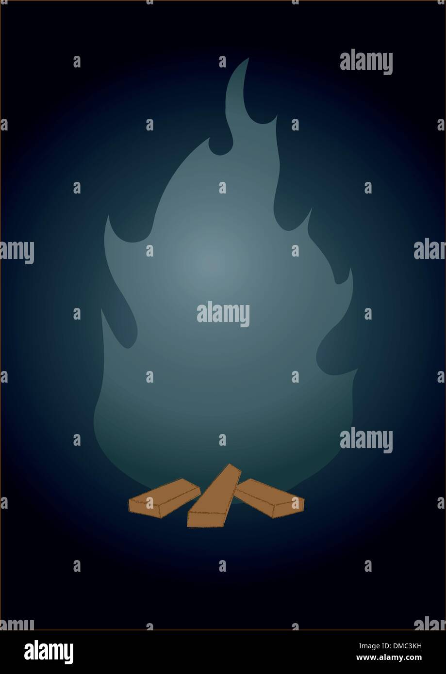 Fire dark Stock Vector Images - Alamy