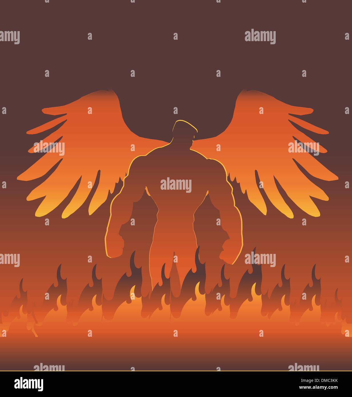 Angel fallen Stock Vector Images - Alamy