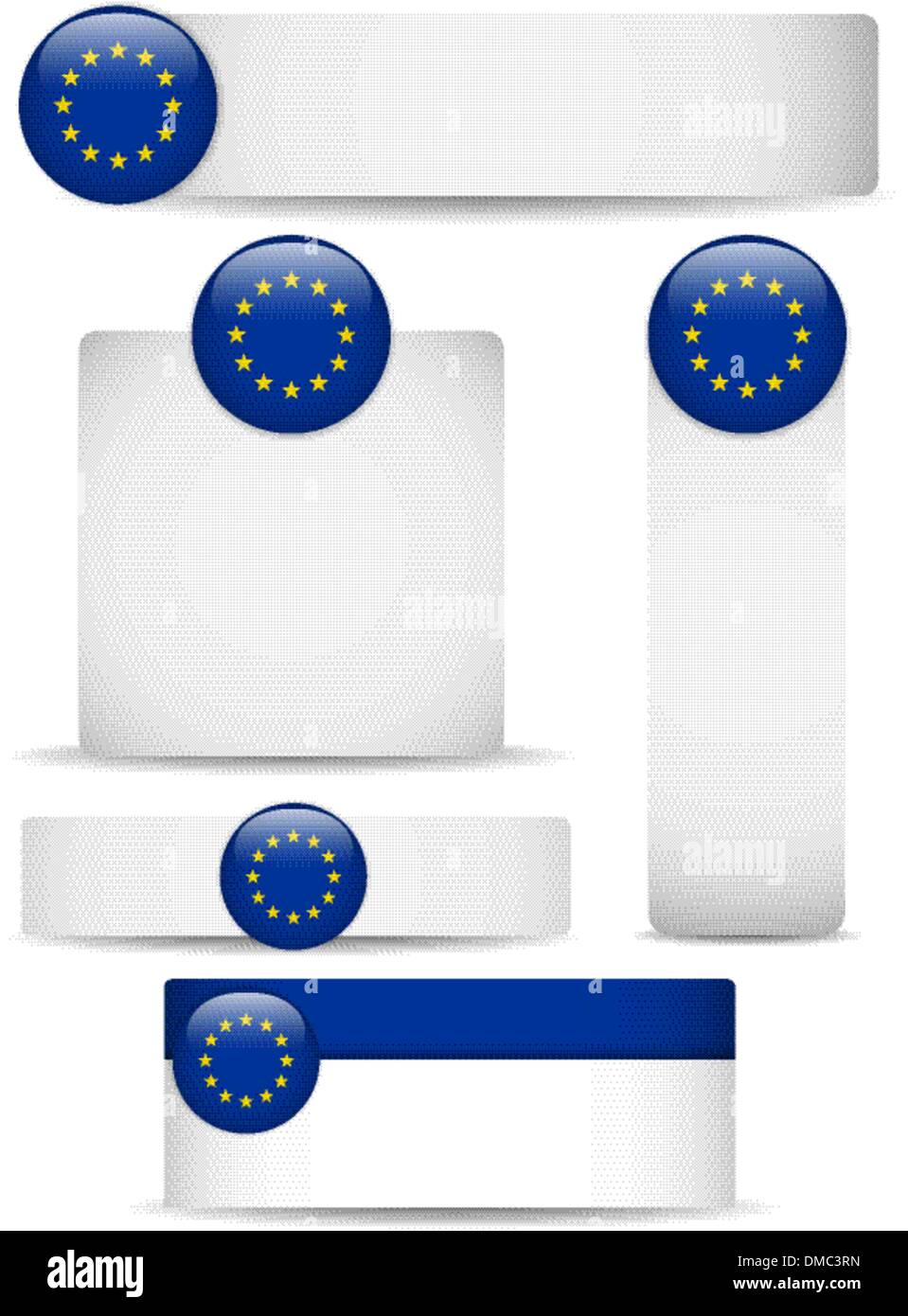 Europe Country Set of Banners Stock Vector Image & Art - Alamy