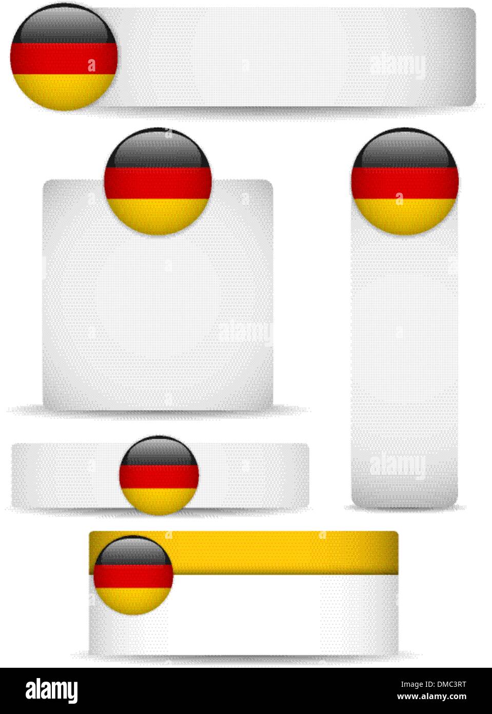 Germany Country Set of Banners Stock Vector Image & Art - Alamy