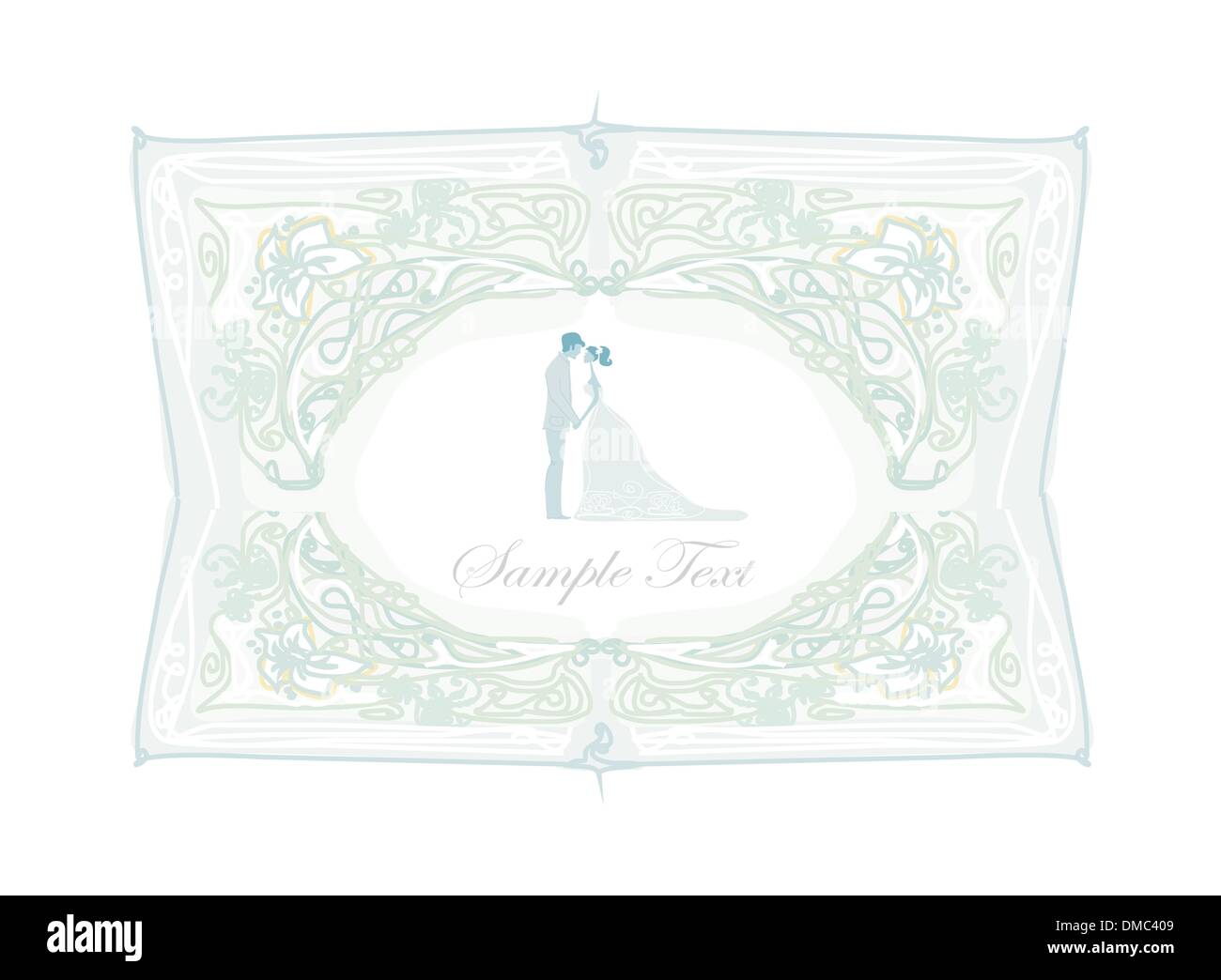 Elegant couple man woman Stock Vector Images - Alamy