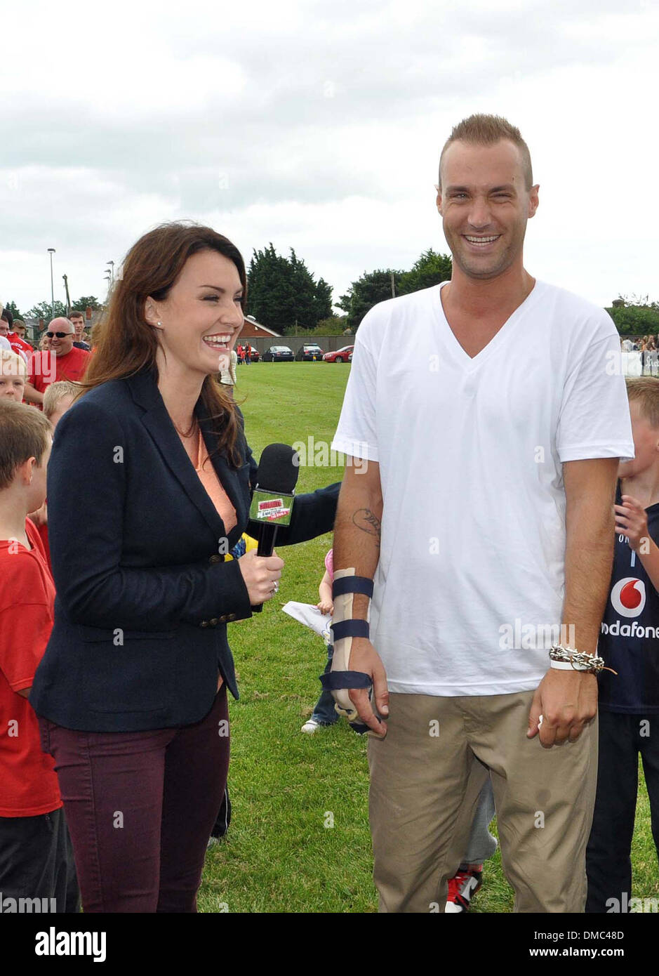 Callum Best and Mairead Farrell film scenes RTE's Celebrity Bainisteoir ...