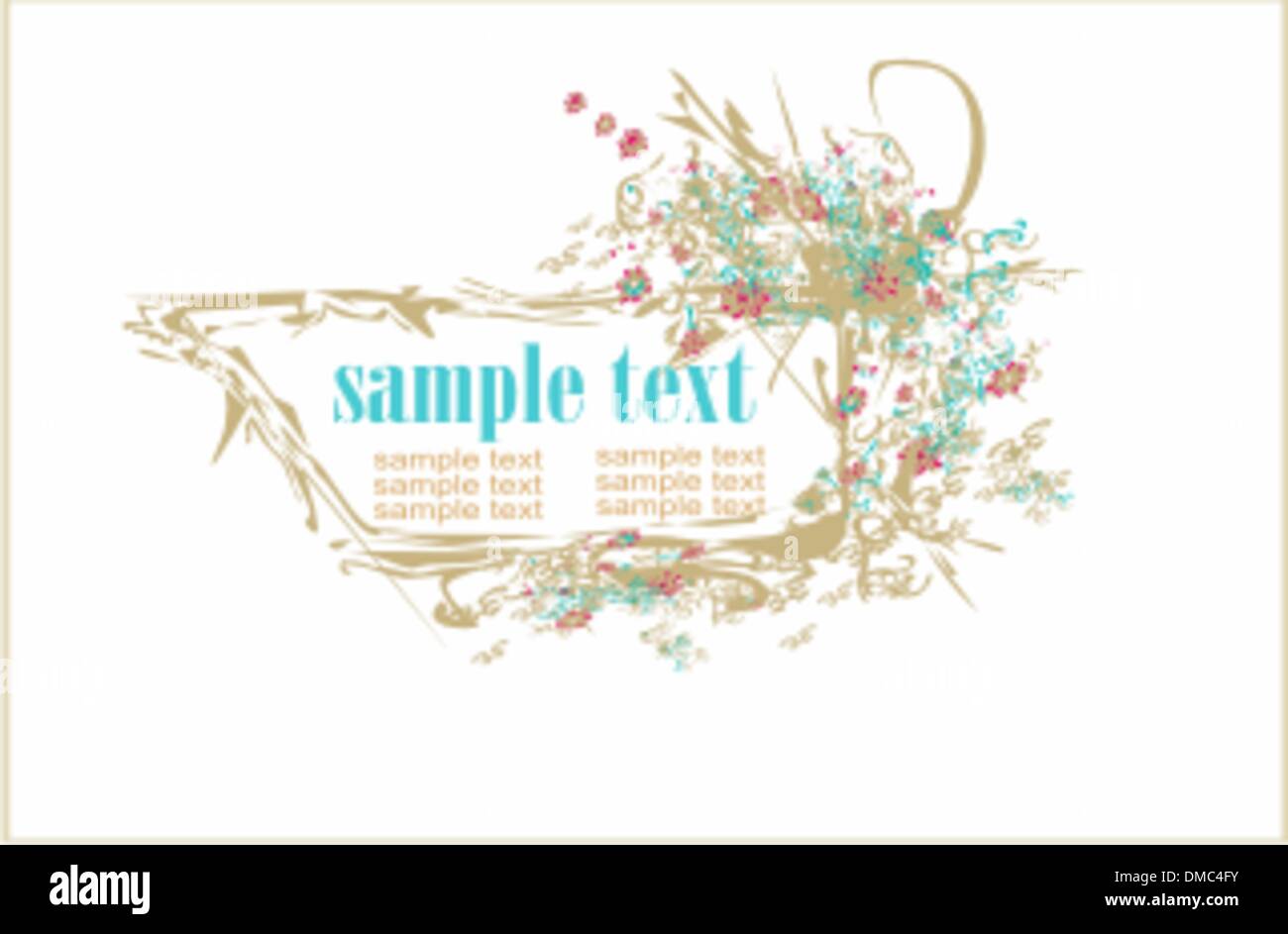 abstract frame with space for your text Stock Vector Image & Art - Alamy