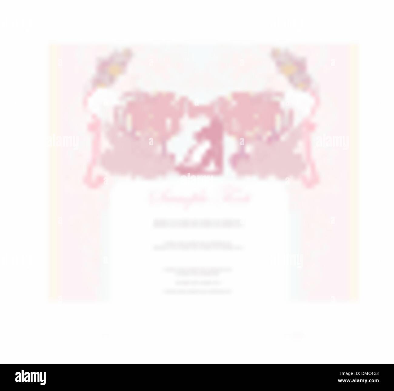 wedding dancers - invitation card Stock Vector Image & Art - Alamy