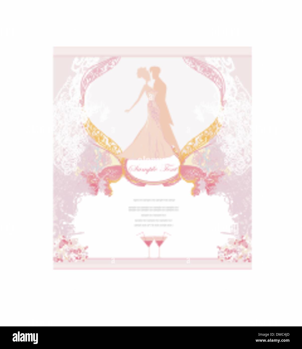 Ballroom dancers - invitation Stock Vector Image & Art - Alamy
