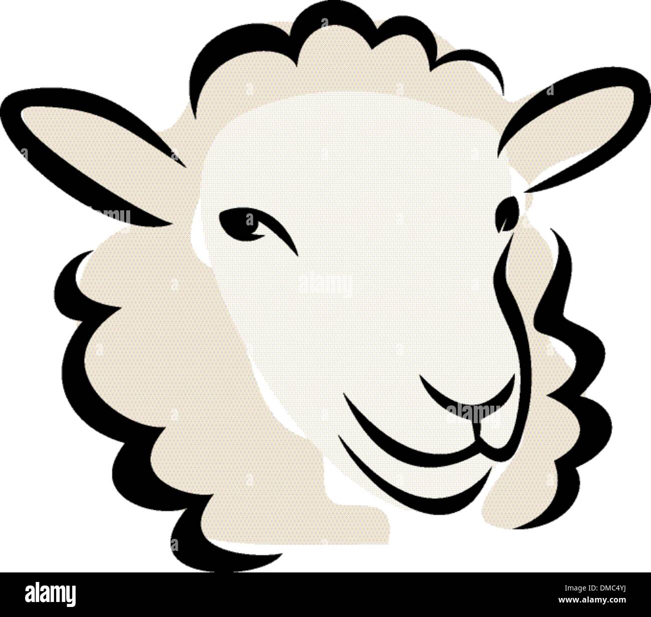 Woolly portrait Stock Vector Images - Alamy