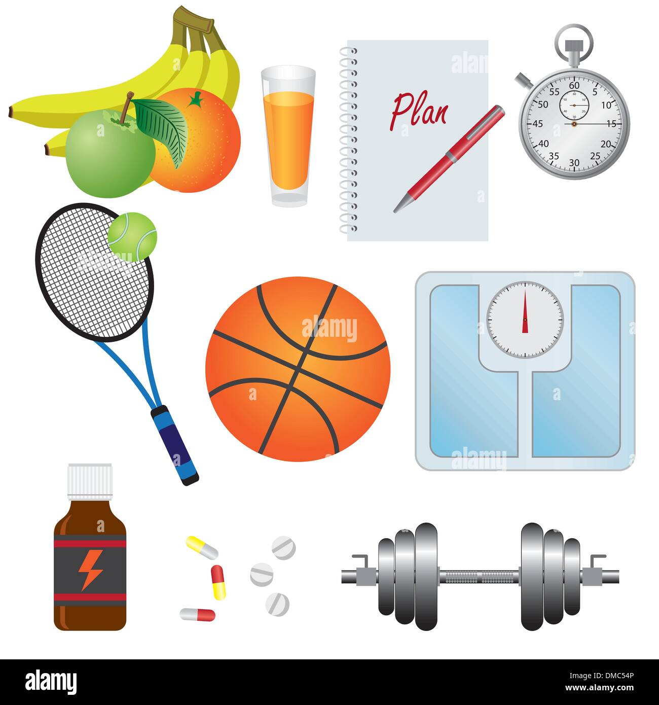 Set of objects hi-res stock photography and images - Alamy