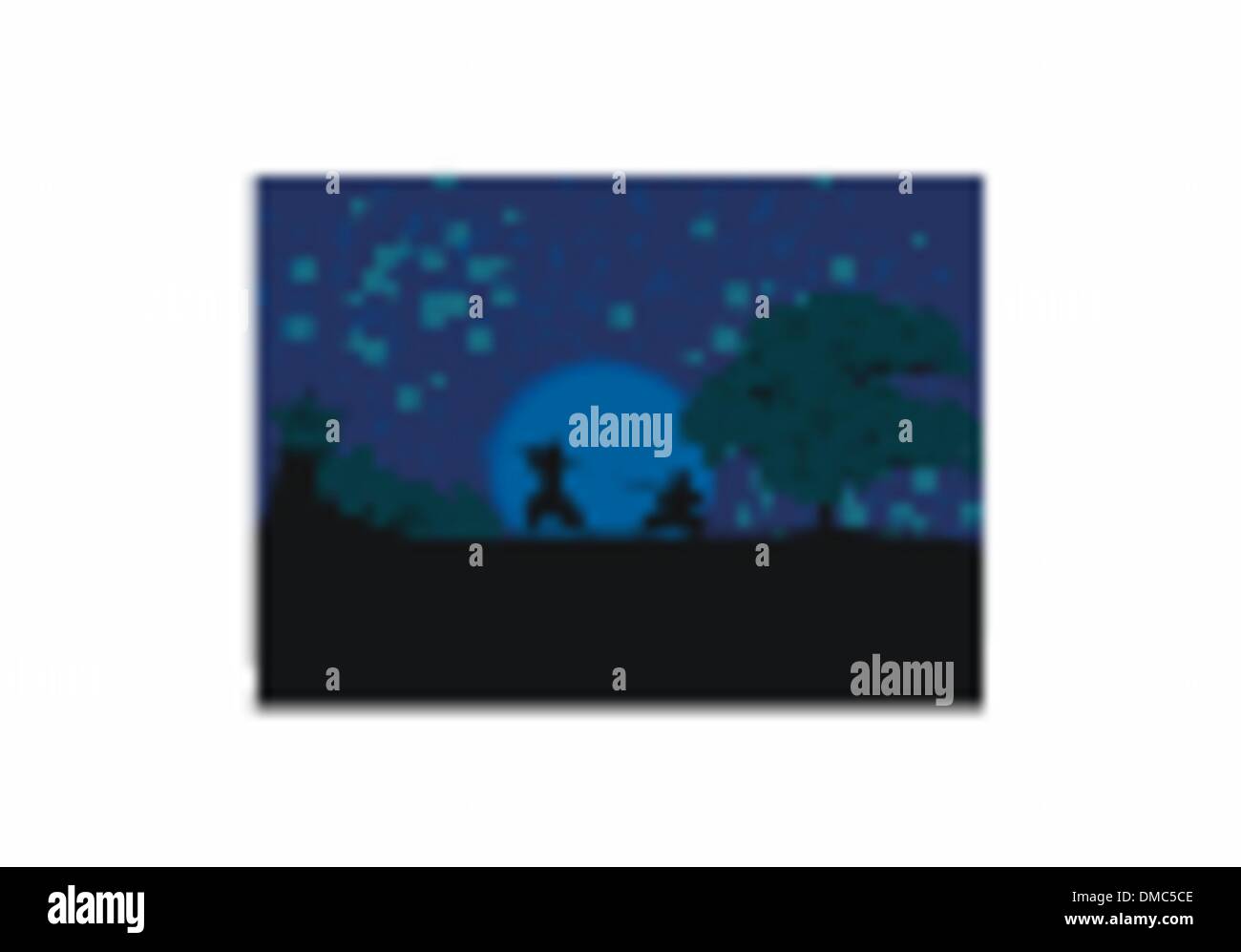 Traditional chinese landscape in Stock Vector Images - Alamy