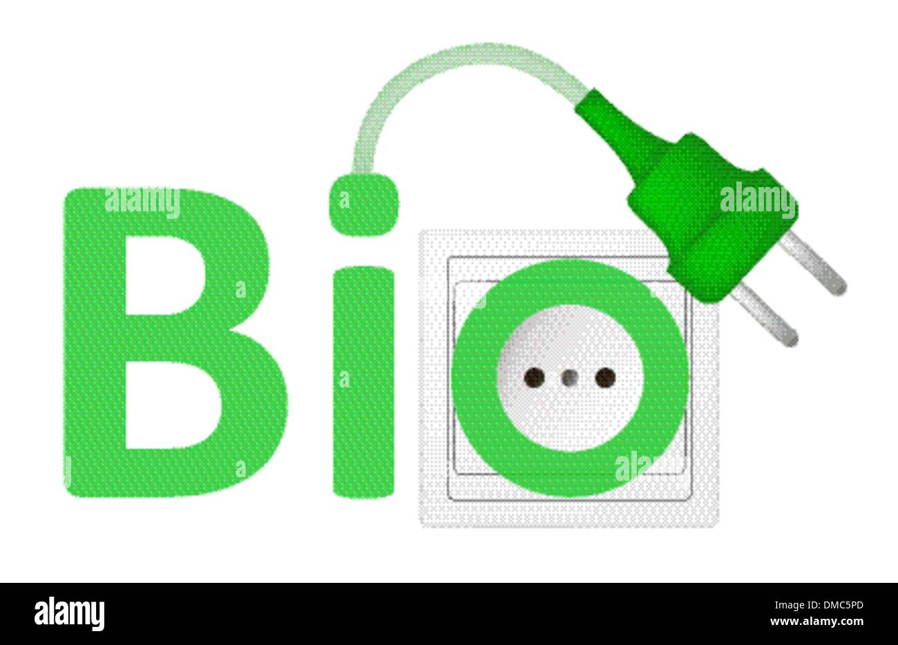 ecological concept, symbolizing bio energy Stock Vector Image & Art - Alamy