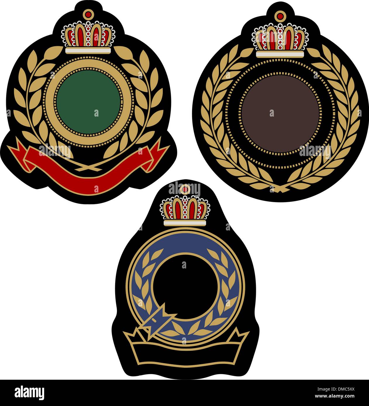 royal emblem badge design Stock Vector Image & Art - Alamy