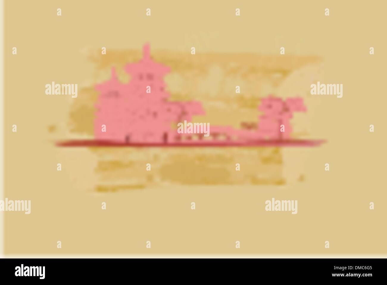 old paper with Asian Landscape Stock Vector Image & Art - Alamy
