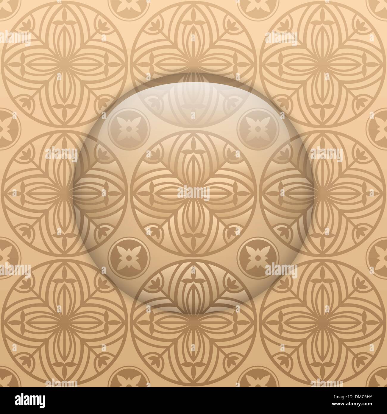 Glass Circle Button Basque Textures Stock Vector Image & Art - Alamy