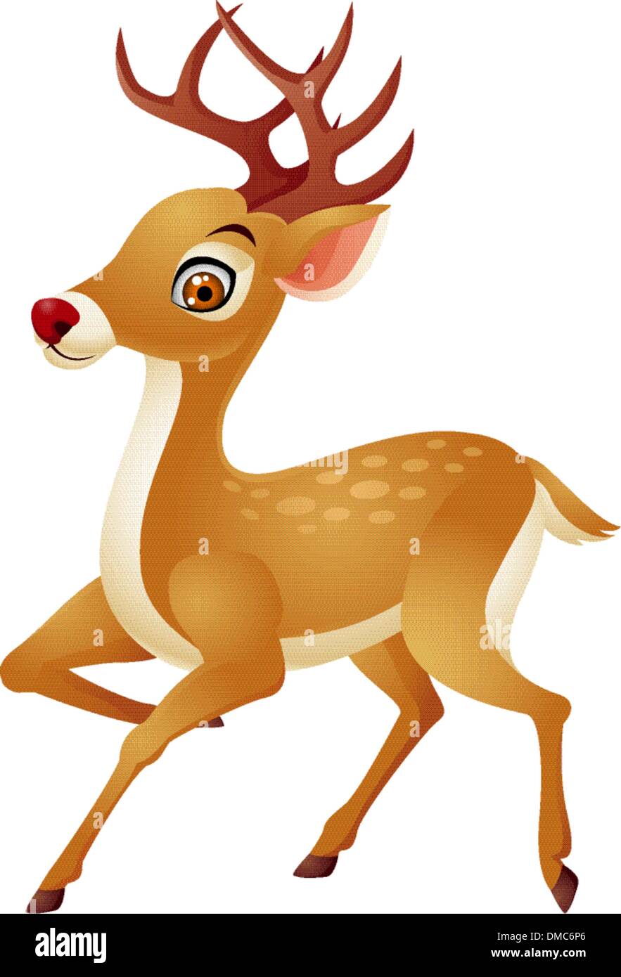 Deer cartoon hi-res stock photography and images - Alamy