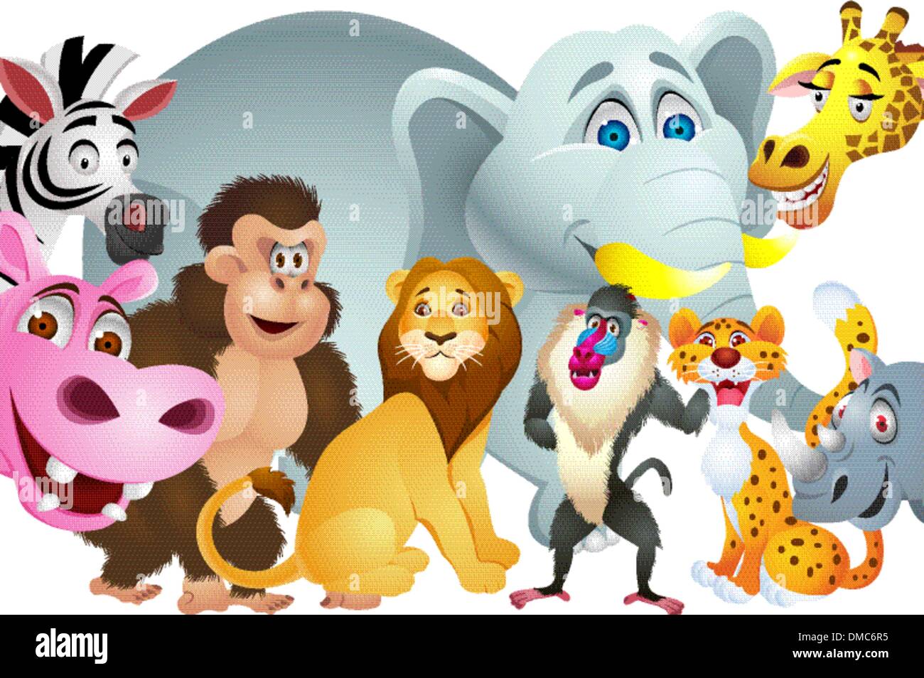 Adorable baboon Stock Vector Images - Alamy