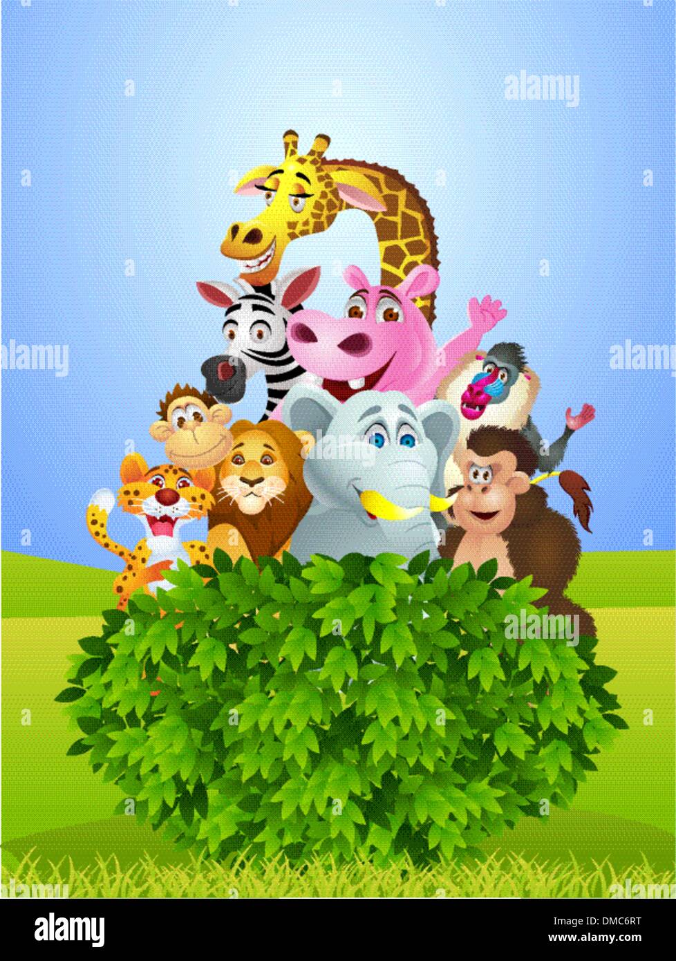 Mandrill tree Stock Vector Images - Alamy