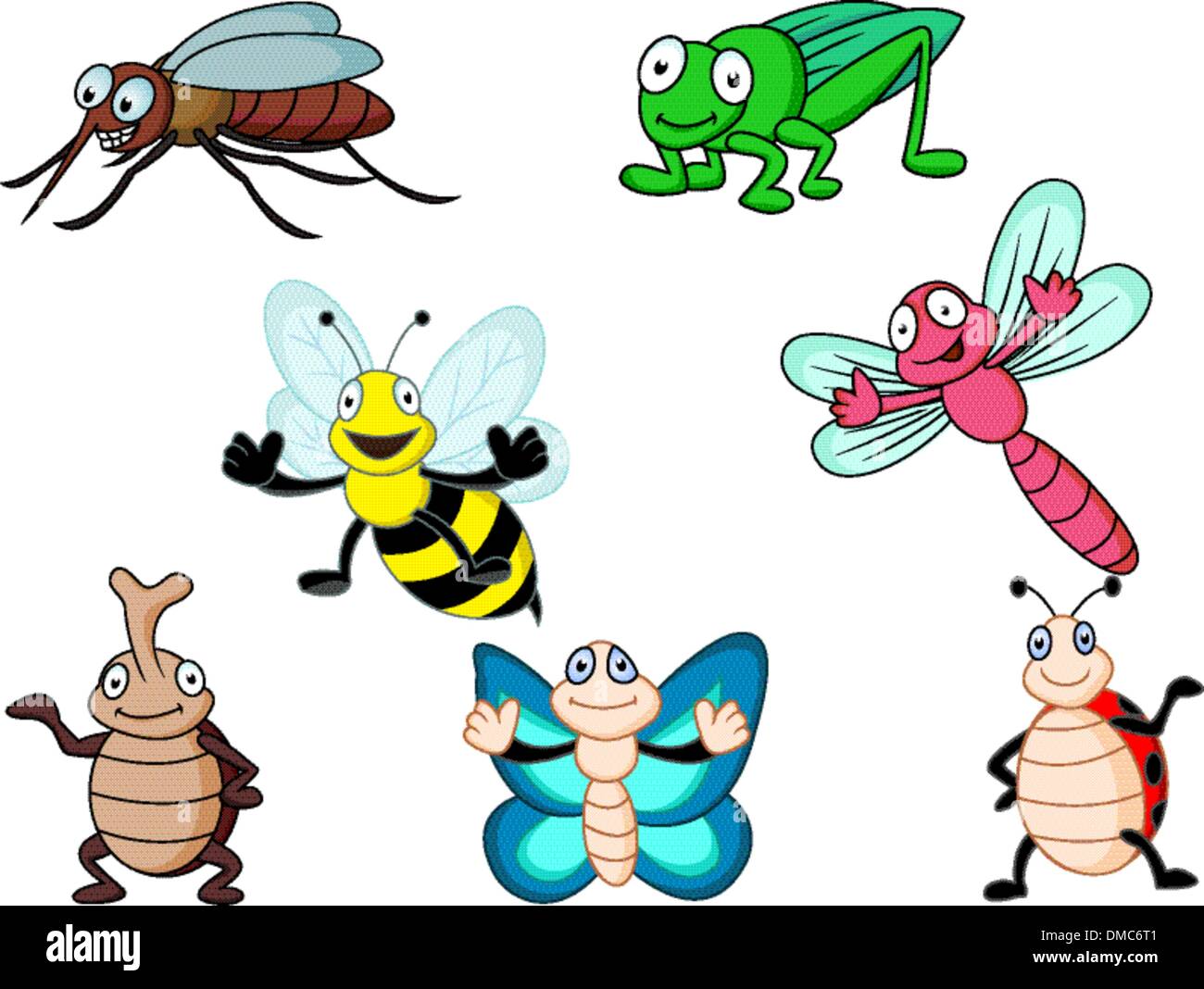 Insect cartoon hi-res stock photography and images - Alamy