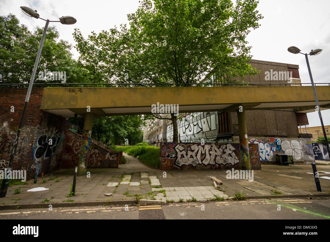 Heygate Estate remains derelict in south London, UK Stock Photo - Alamy