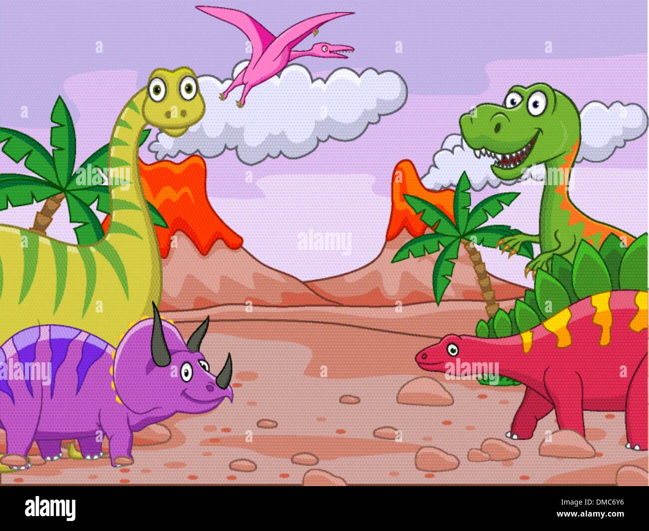 Alien volcano Stock Vector Images - Alamy