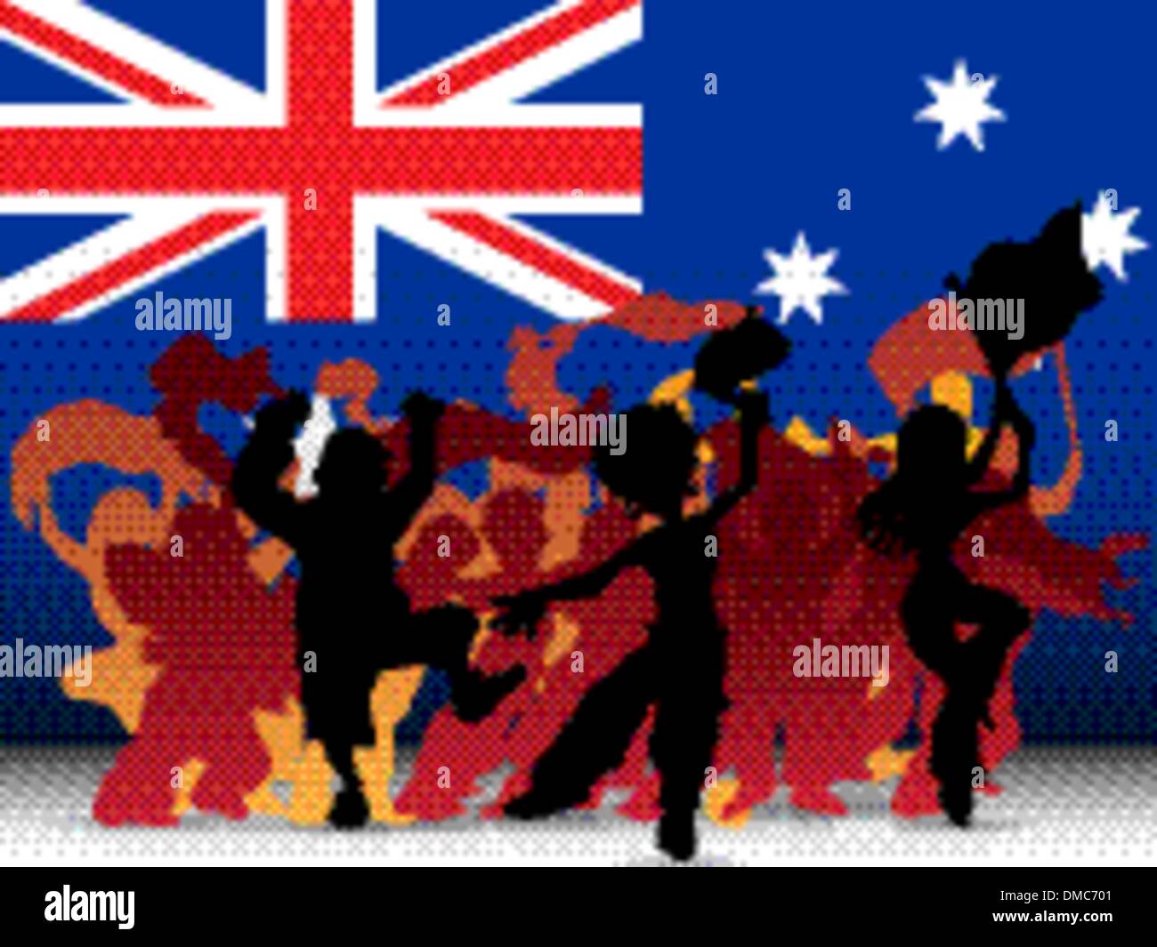 Australia player Stock Vector Images - Alamy